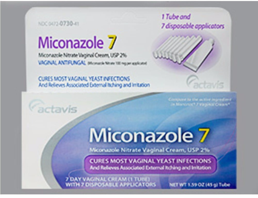 Alpharma Miconazole 7 Antifungal Cream, 45 g - Walmart.com