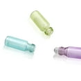 Pinkiou Empty Roll on Bottles, 6pcs 5ml Glass Refillable Perfume Bottles with Steel Roller Ball ...