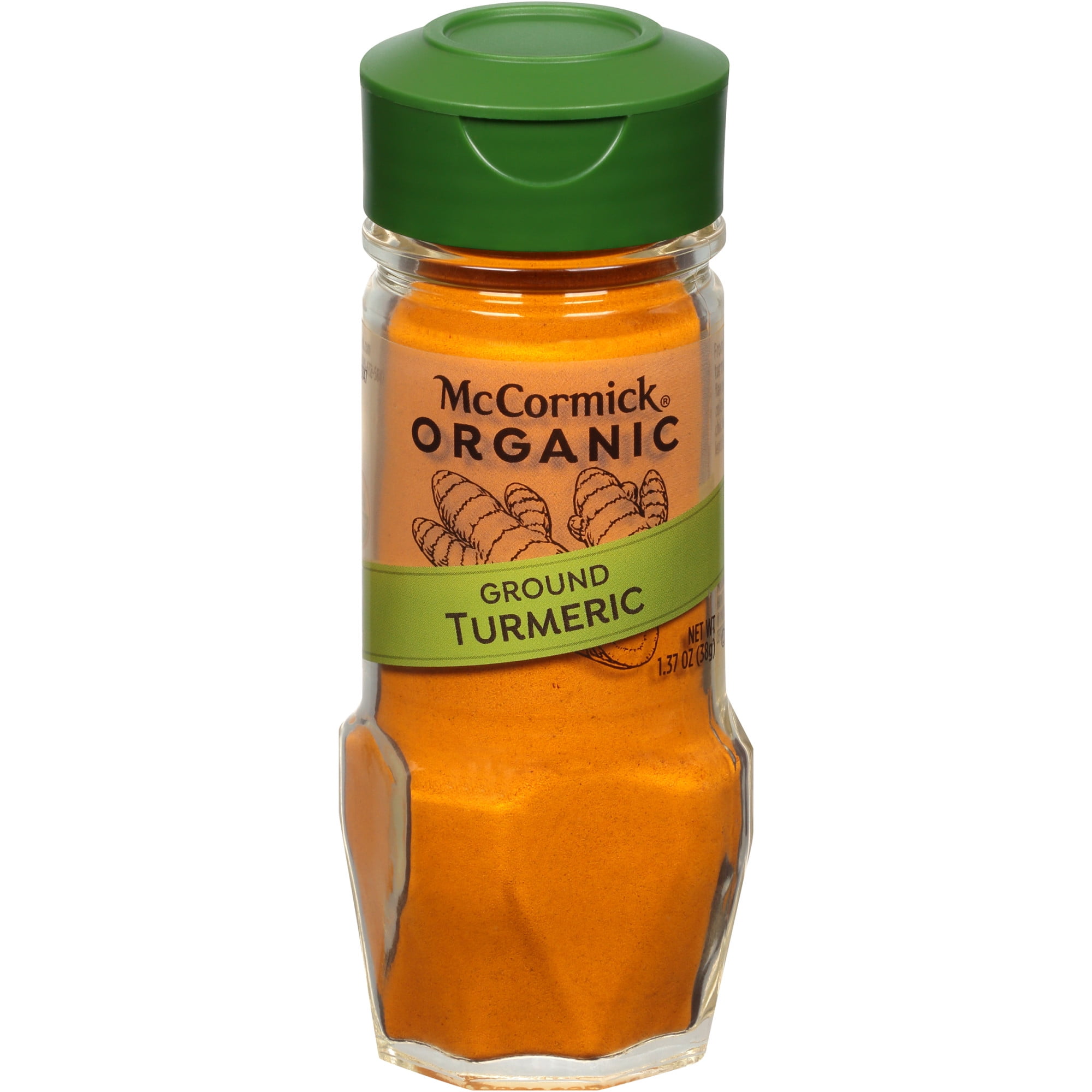 McCormick Gourmet Organic Ground Turmeric, 1.37 oz - Walmart.com