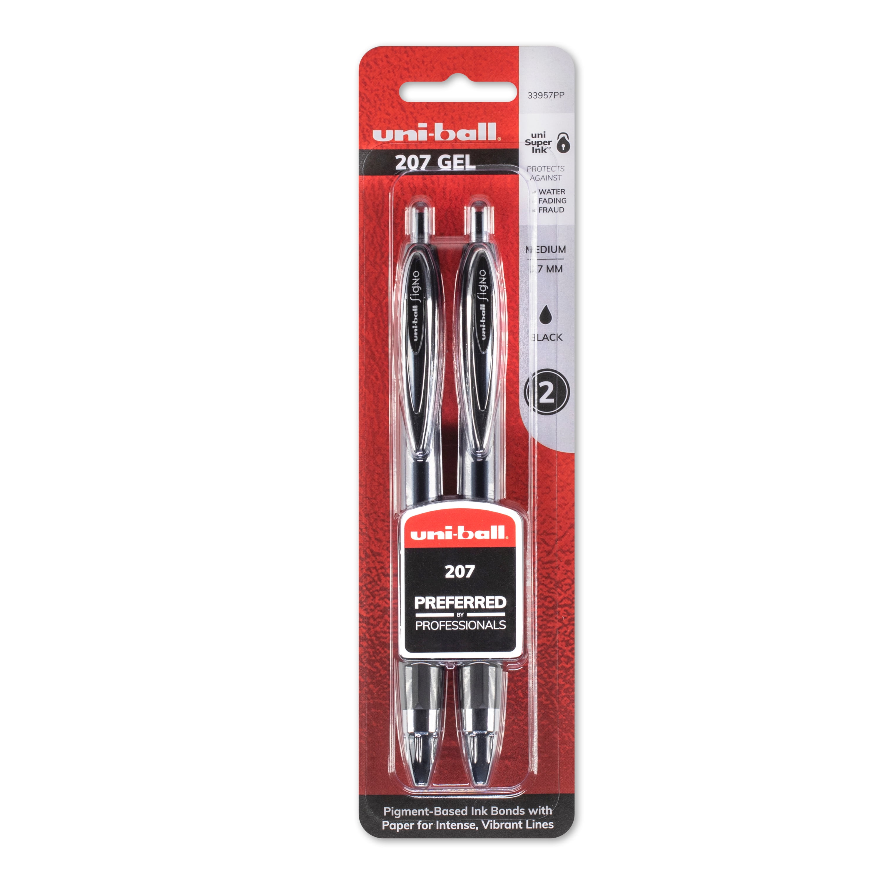 uni-ball 207 Retractable Gel Pens, Medium Point | Ubuy Kosovo