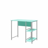 Mainstays Metal Student Computer Desk, Spearmint - Walmart.com