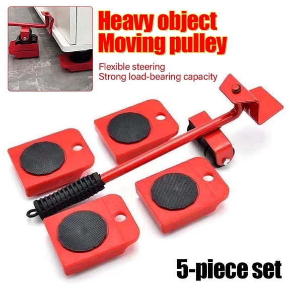 VORFOR Furniture Lifter Tool, Furniture Mover with Wheels & Lifter kit ...