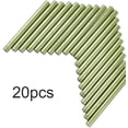 20pc Sealing Wax Sticks for Retro Vintage Wax Seal Stamp Yellow Green ...