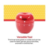 Apple Shaped Timer with Bell, 60 Minutes - Walmart.com