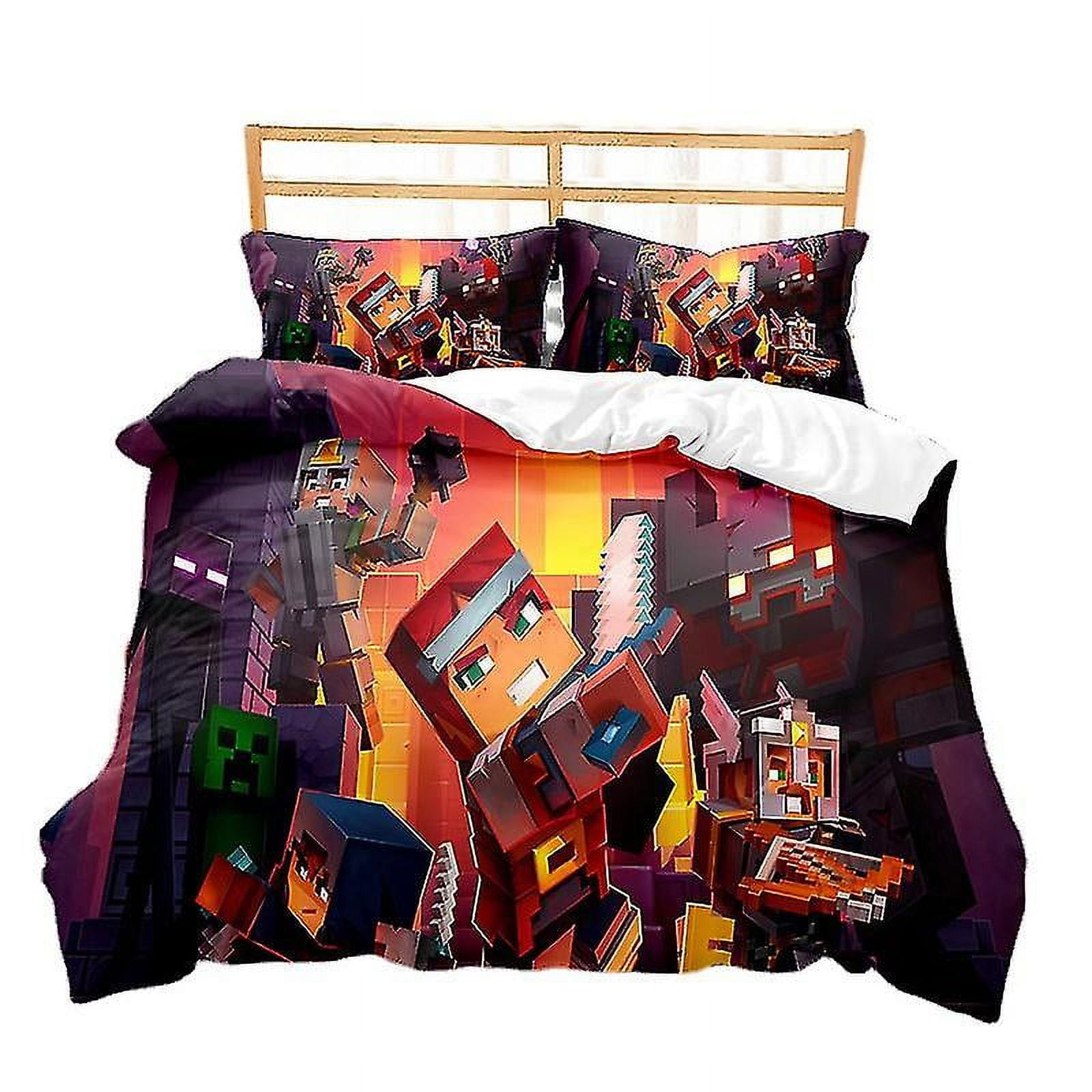 Click here for Youyo Minecraft Series Three-Piece Duvet Cover San... prices
