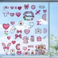 8 Sheets 8 Styles PVC Waterproof Wall Stickers Self-Adhesive Decals for ...