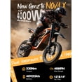 ESKUTE NovaX Electric Dirt Bike for Teens & Adults, 4000W Peak Mid ...