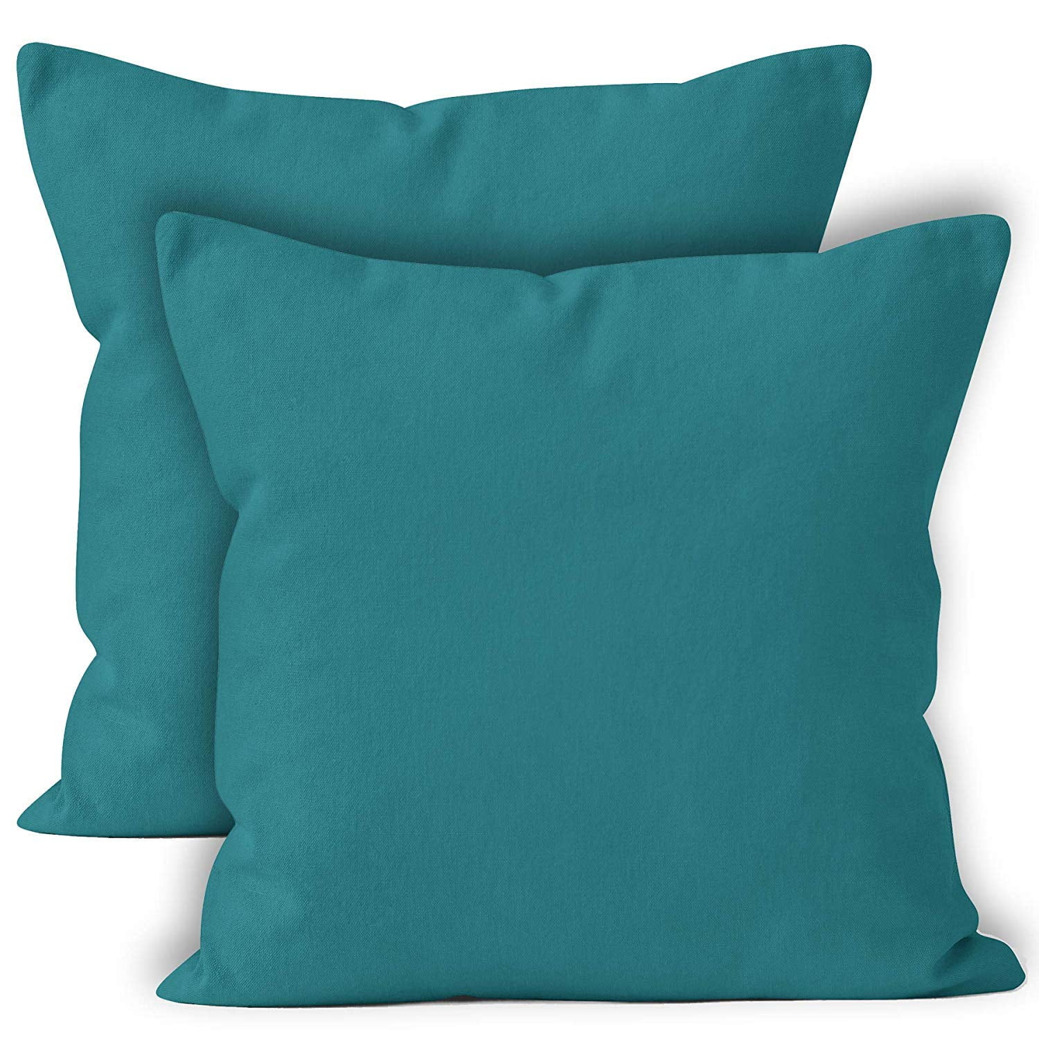 Encasa Homes Throw Pillow Cover 2pc Set - Azul Blue - 24 x 24 inch ...
