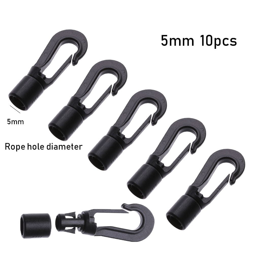 5/10pcs Bungee Shock Tie Plastic Clips Boat Kayak Accessories Outdoor ...