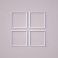 4 Set Peel And Stick Wall Molding Trim Kit 20" X20" Premade Wainscoting ...