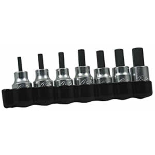 Lisle 33850 7 Piece Metric Hex Bit Socket Set - Walmart.com
