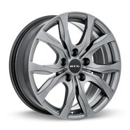 18" Vision Muscle 143 Torque Gunmetal Machined Lip Wheel 18x8.5 5x4.75 ...