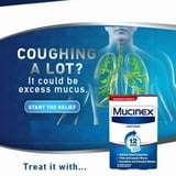Mucinex Maximum Strength 12-Hour Chest Congestion Expectorant Tablets ...