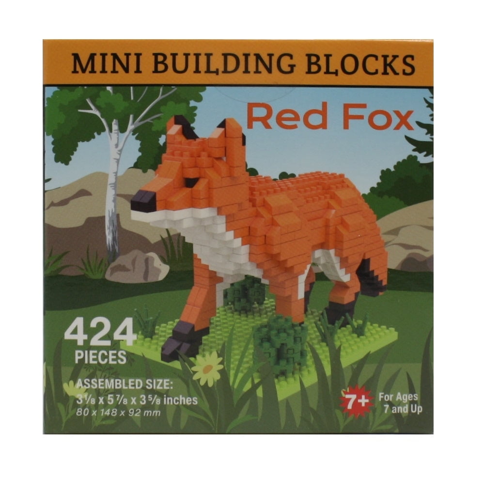 Mini Building Blocks - Red Fox - Walmart.com