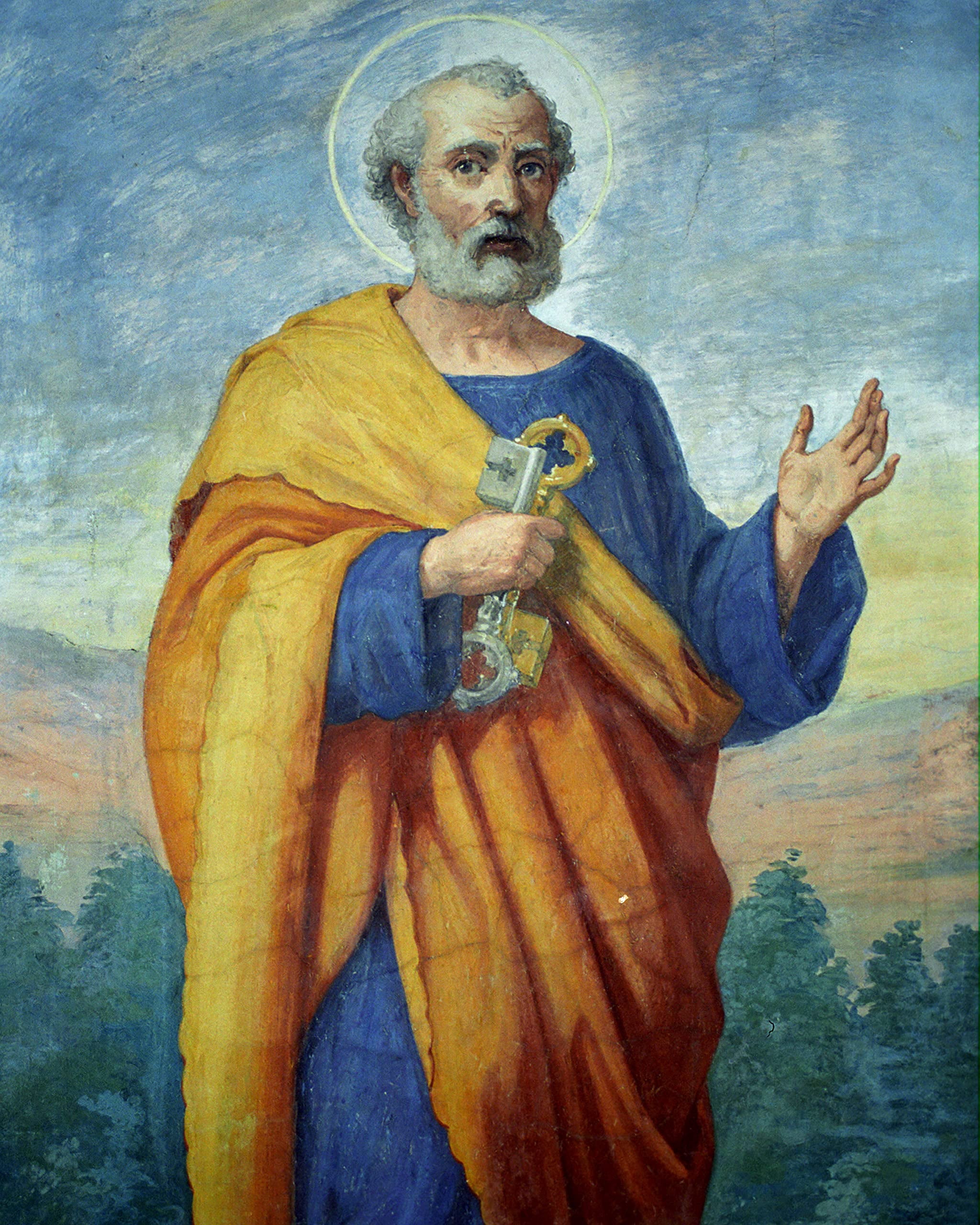 Catholic print picture - ST. PETER SH - 8" x 10" ready to be framed ...