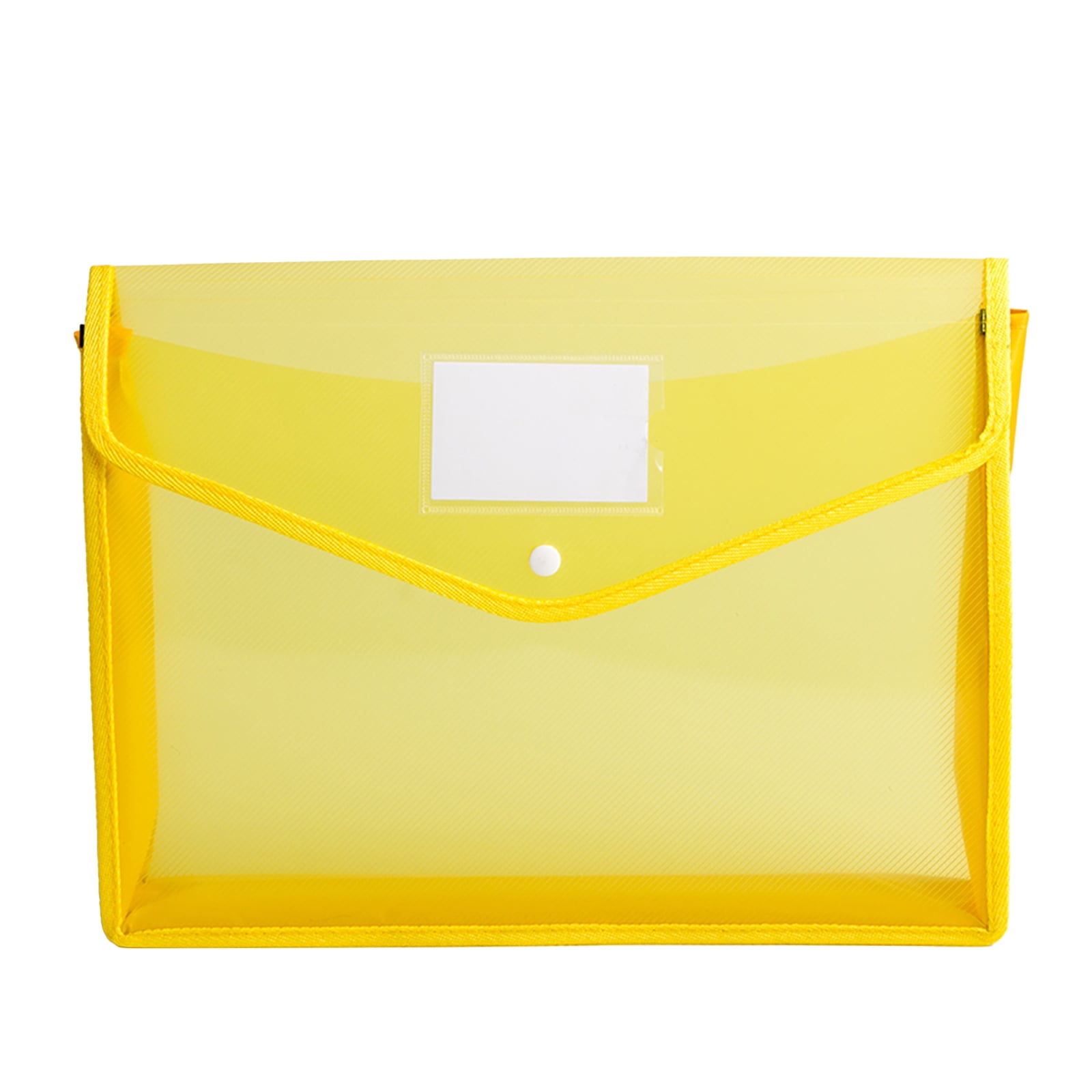 Hapeisy Lightweight Plastic Envelopes, Clear Document Folders US Letter ...