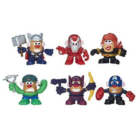 Marvel Playskool Mixable, Mashable Heroes! Super Hero Assembly Pack Mr ...