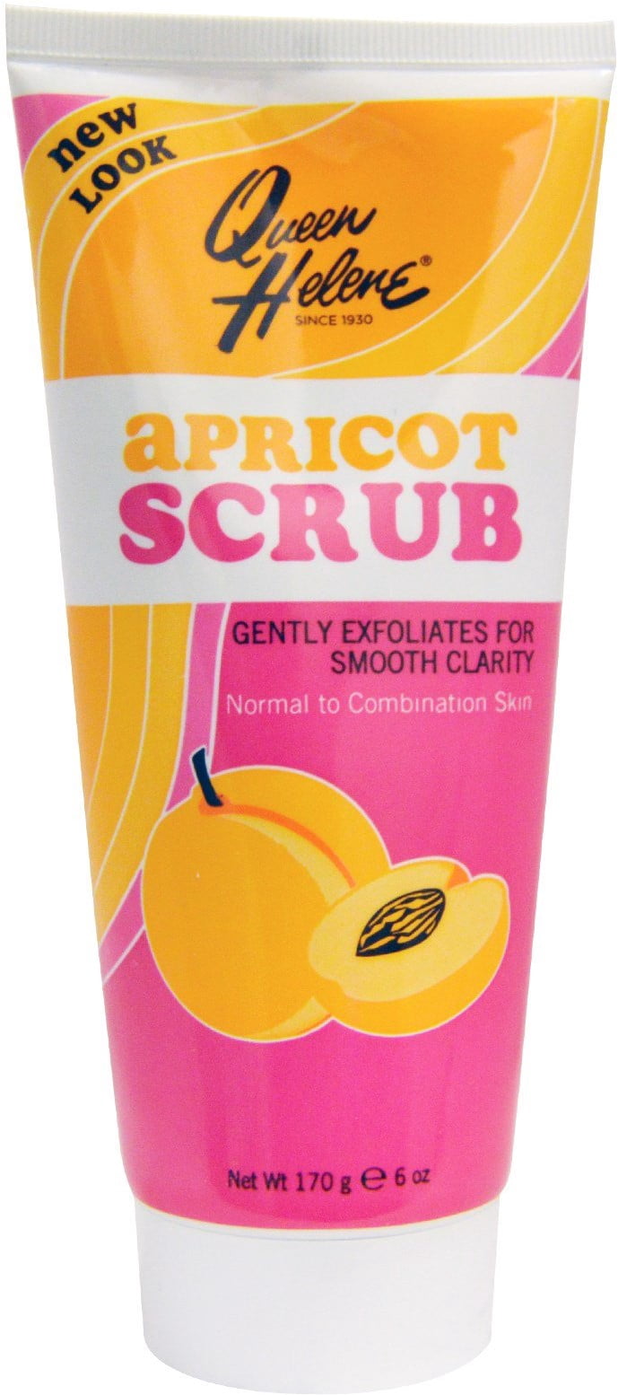 QUEEN HELENE Natural Facial Scrub, Invigorating Apricot 6 oz - (Pack of ...