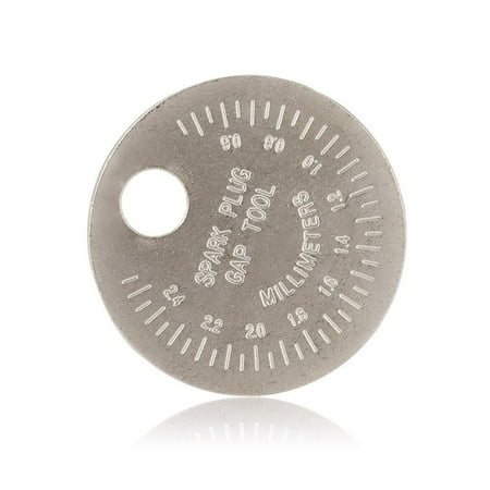 Coin-Type Mars Gauge Metric Portable Small Spark Plug Measuring Ruler ...