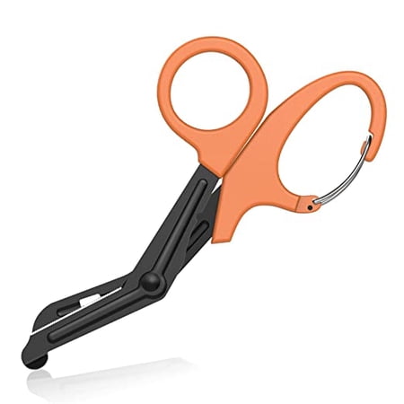 Trauma Shears Medical Scissors with Carabiner, 7.5" Bandage Nursing ...