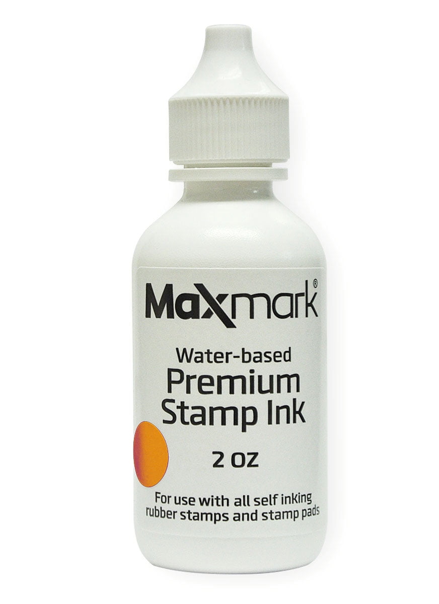 MaxMark Premium Refill Ink for self inking stamps and stamp pads ...
