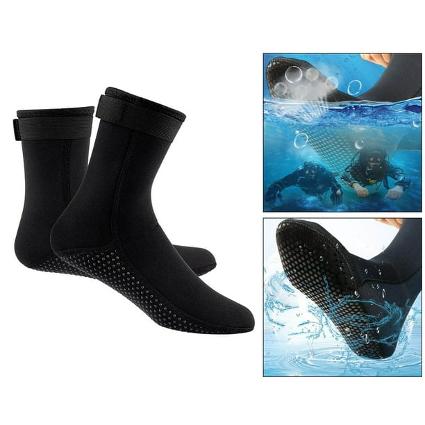 Neoprene Diving Scuba Boots 3mm Booties Socks Hiking Boots Water Diving ...