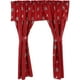Alabama Crimson Tide 100% Cotton, 84" x 15" Curtain Valance, 1 Panel ...