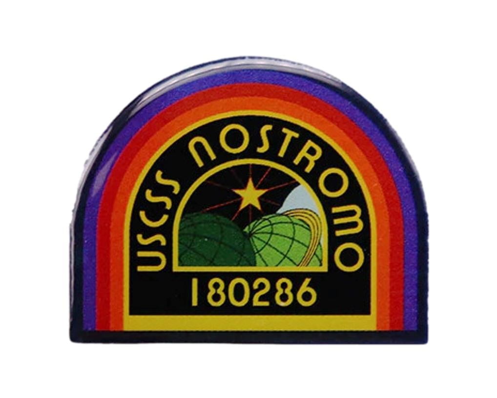Alien Nostromo 180286 Logo 1 Inch Wide Enamel Metal Pin - Walmart.com