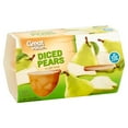 Great Value Diced Pears in Light Syrup, 4 oz, 4 Count - Walmart.com