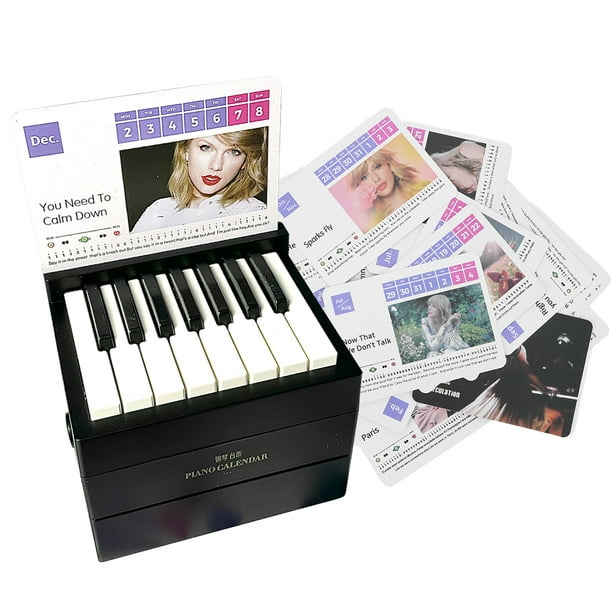 Calendario Piano 15 Teclas Música Toy Taylor Calendar 2025 () | Walmart ...