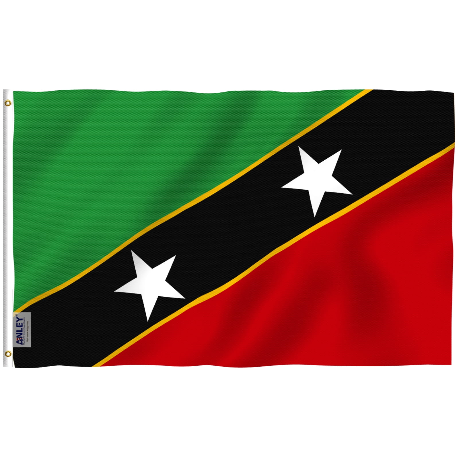 ANLEY 3x5 Feet Saint Kitts and Nevis Flag - Nevisian Flags - Walmart.com