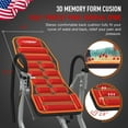 HARISON Inversion Table for Back Pain Relief with 3D Memory Foam, Back ...
