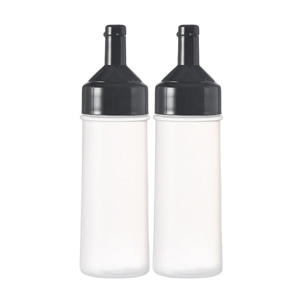 2x Condiment Dispenser Empty Tomato Ketchup Bottle for Traveling BBQ ...