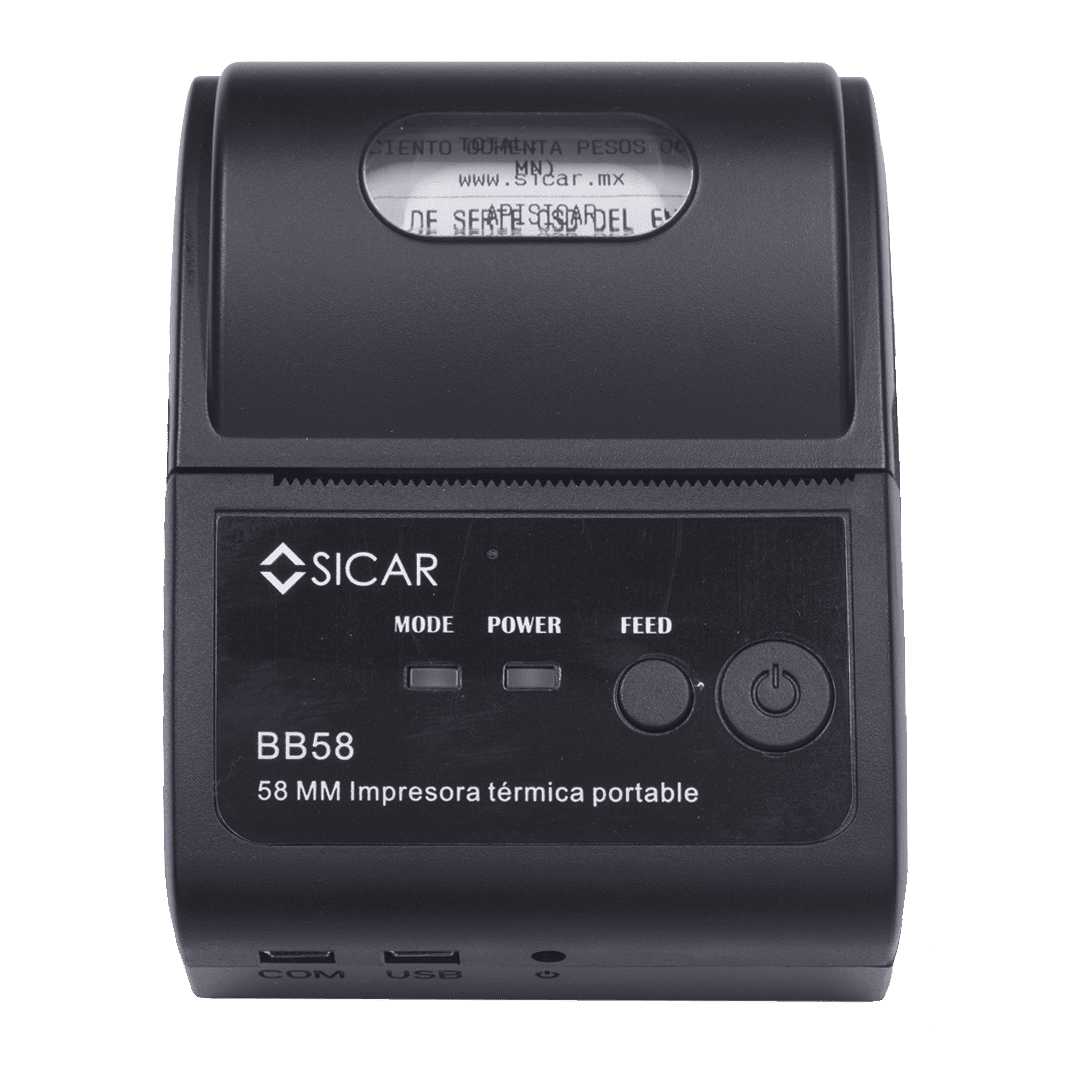 IMPRESORA DE TICKETS BLUETOOTH - IMPRESORA DE RECIBOS - BB58 - SICAR® SICAR BB58 | Bodega ...