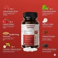 Cayenne Pepper Capsules Supplement with Hawthorn Berry, Turmeric, Black ...