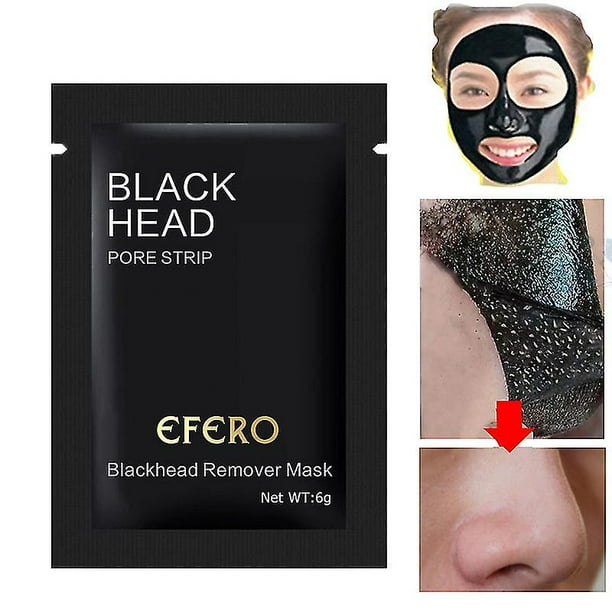 Bamboo Charcoal Blackhead Peeling Mask Pack, 5 Pieces - Walmart.ca