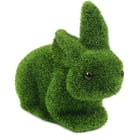 11" Green Moss Sitting Bunny Rabbit Spring Easter Figure - Walmart.com