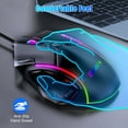 Celectigo Wired Gaming Mouse — 12 Programmable Buttons, Up to 12800 DPI ...