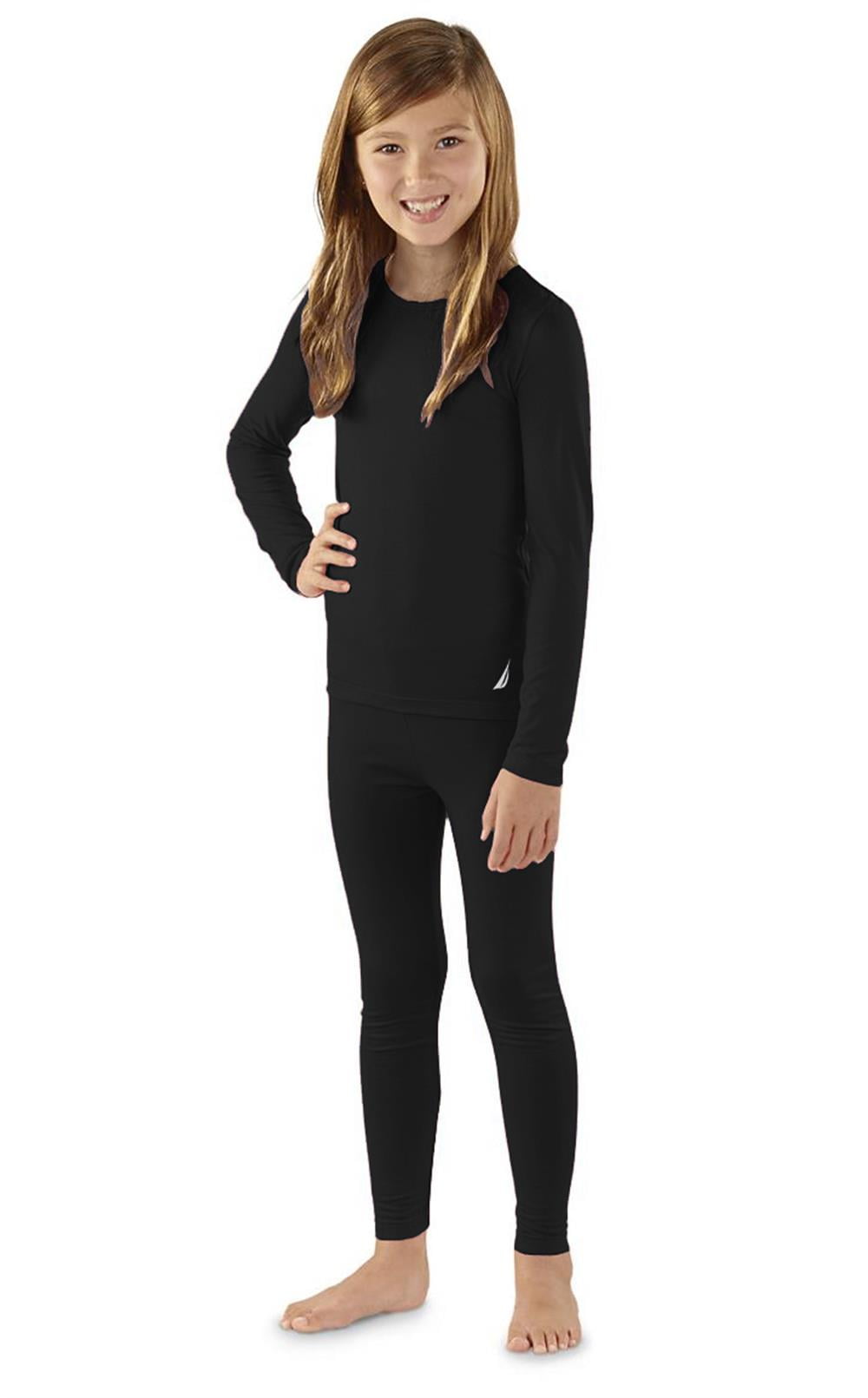 Nautica Girls 4-18 Long Sleeve Thermal Base Layer Set - Walmart.com