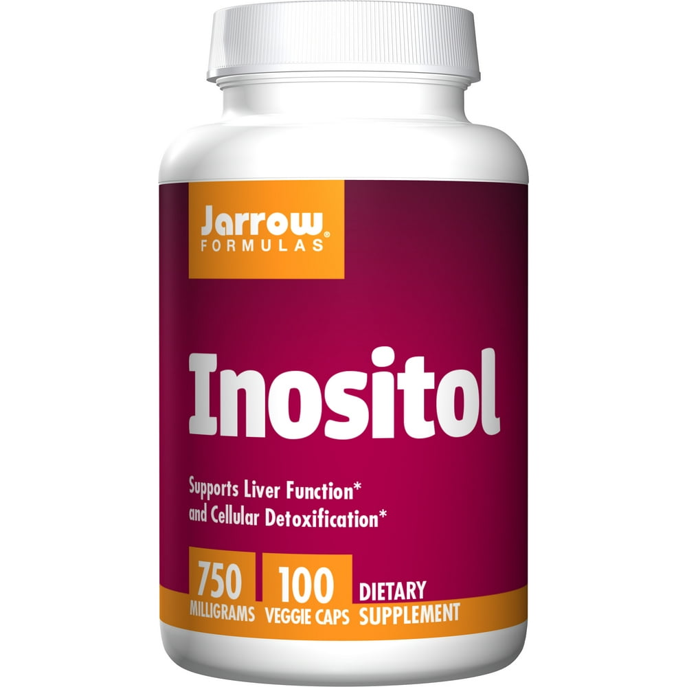 Jarrow Formulas Inositol Caps, Supports Liver Function, 750 mg, 100 ...
