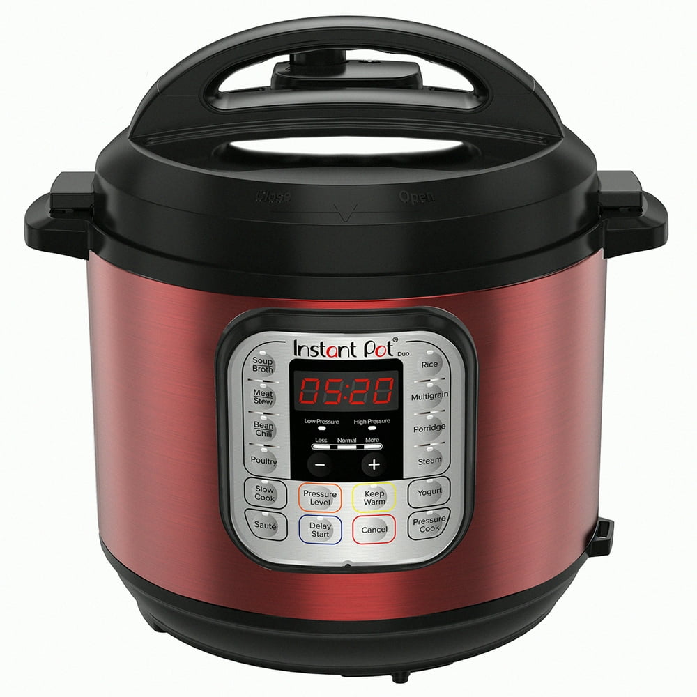 Instant Pot, 6-Quart Duo Electric Pressure Cooker, 7-in-1 Yogurt Maker ...