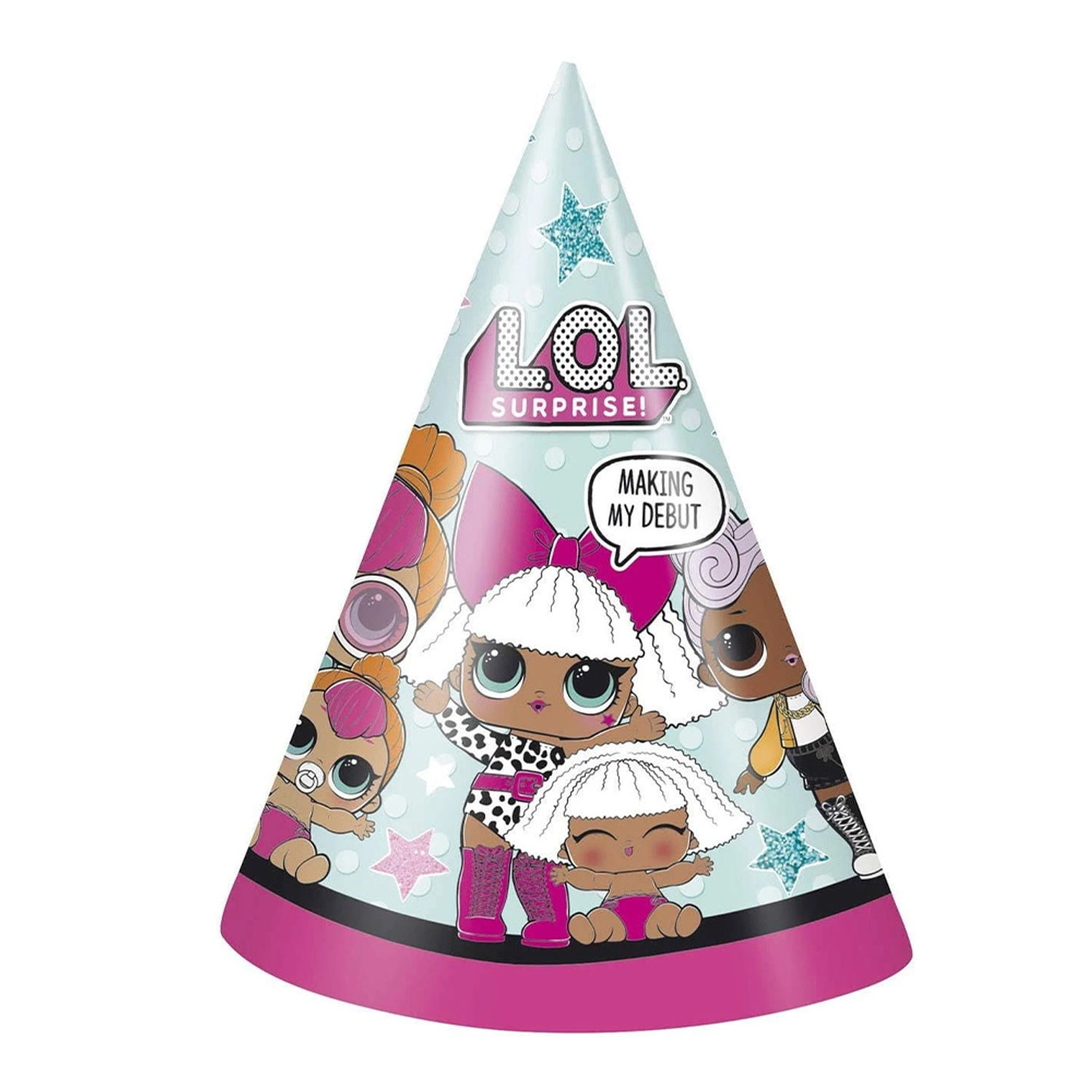 Click here for L. O.L. Surprise! Lol Surprise Party Hats (Pack Of... prices