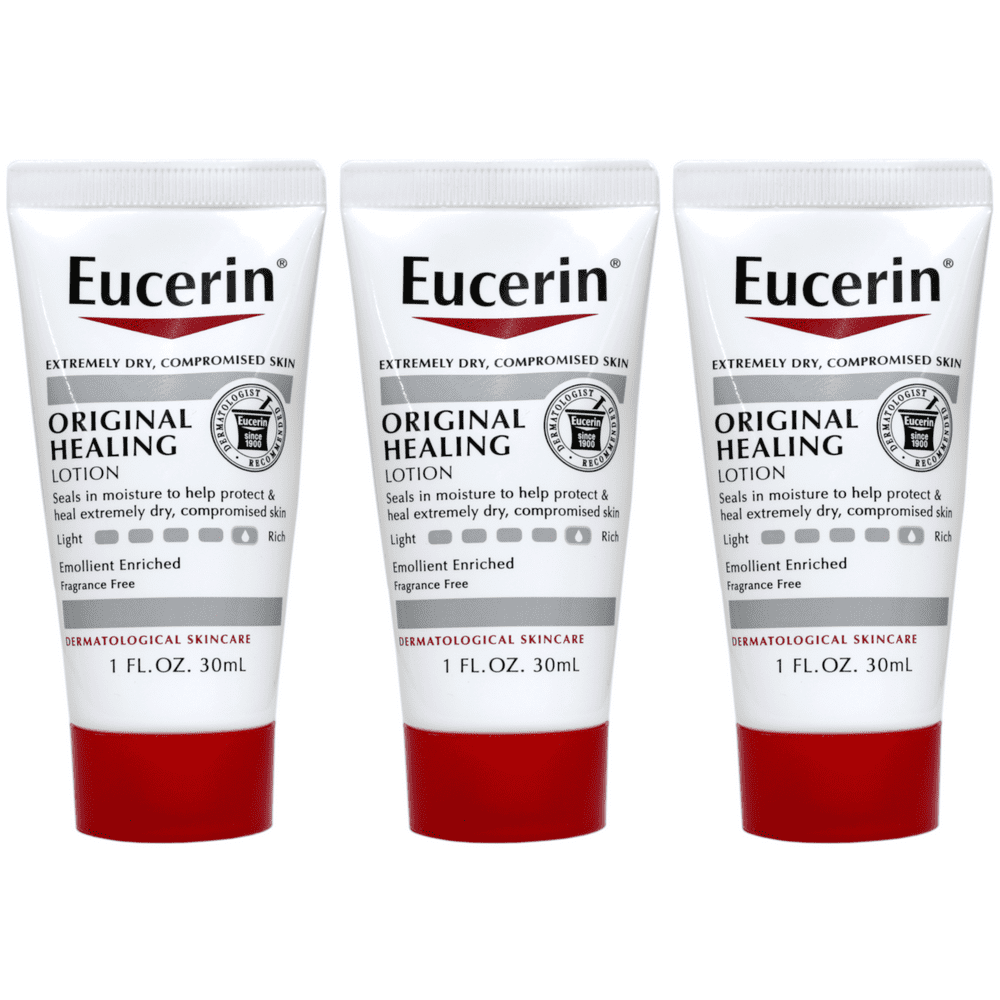Eucerin Original Healing Emollient Enriched Lotion Fragrance Free ...