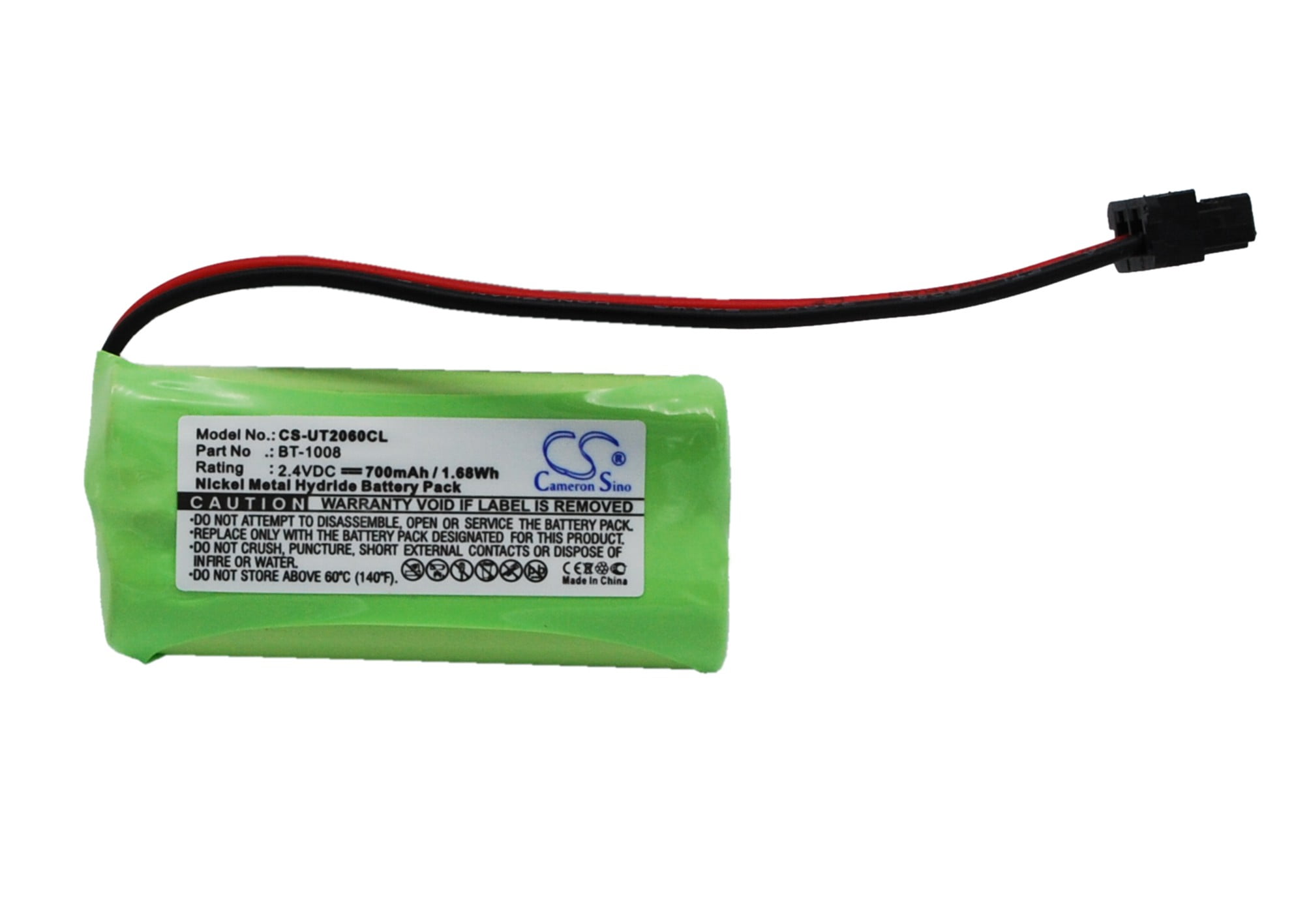 Replacement Battery For Radio Shack 2.4v 700mAh Cordless Phone Battery ...