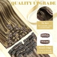 Ve Sunny Human Hair Extensions Clip ins Auburn Clip in Hair Extensions ...