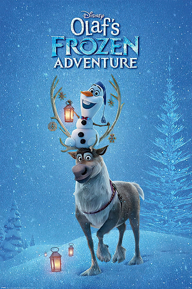 Olaf's Frozen Adventure - Disney Movie Poster / Print (Regular Style ...