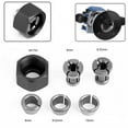 KDJ M17 6/6.35/8mm Collet Chuck Adapter With Nut Engraving Trimming ...