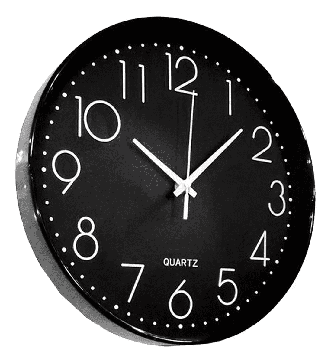 Reloj de Pared Minimalista Moderno Negro Grande Decorativo | Walmart en ...