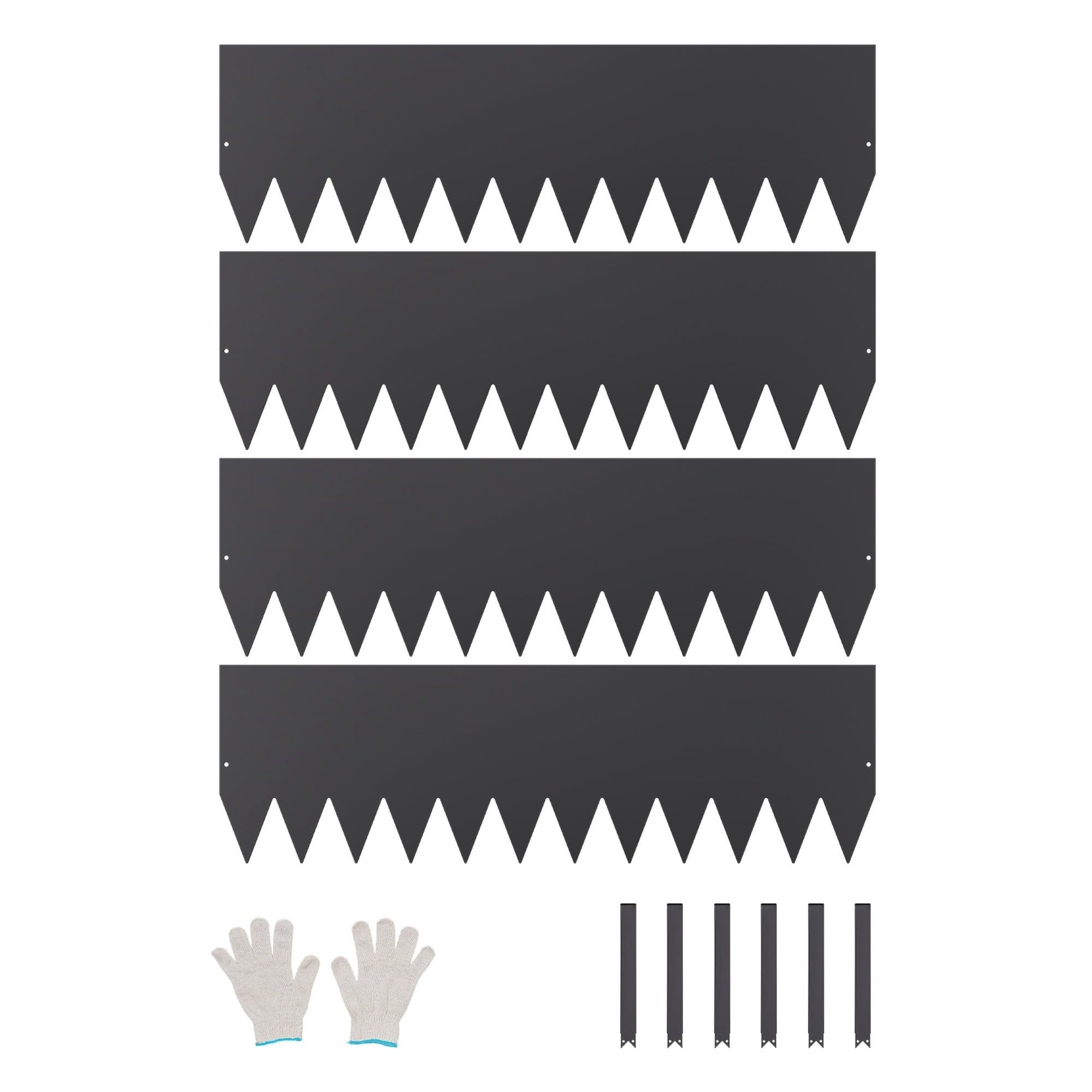 Click here for Vevor Steel Landscape Edging 4 Packs 40 X 12in Rus... prices