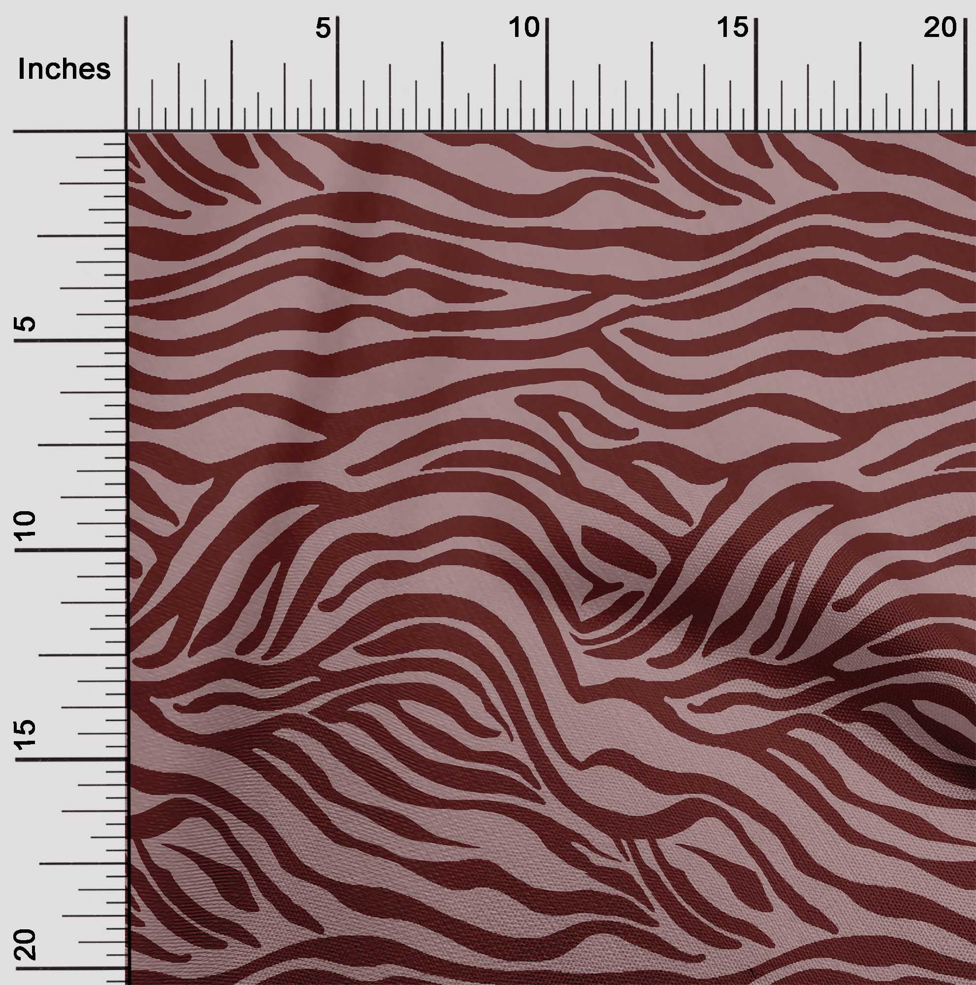 oneOone Cotton Poplin Twill Maroon Fabric Skins Animal Quilting ...